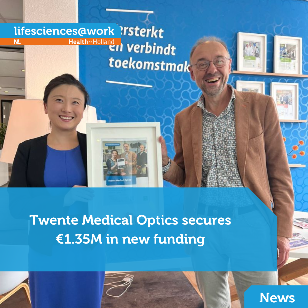 Alumni News: Twente Medical Optics secures €1.35M in new funding ...