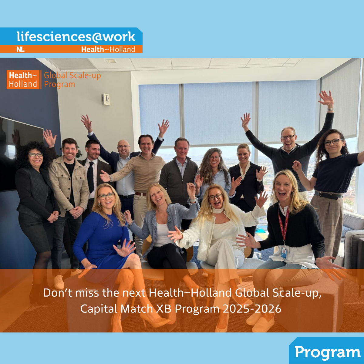 Health~ Holland Global Scale-up, Capital Match XB Program – 2025-2026 ...